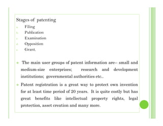 Intellectual Property Rights (IPR) : Patent & patenting | PDF