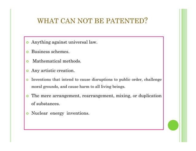 Intellectual Property Rights (IPR) : Patent & patenting | PDF