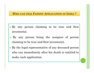Intellectual Property Rights (IPR) : Patent & patenting | PDF