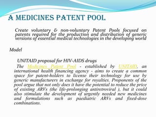 Patent pool presentation | PPTX