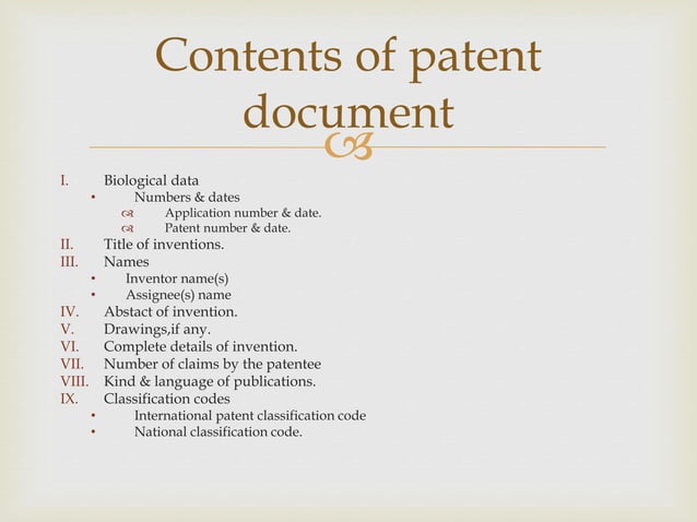 Patent ppt | PPTX