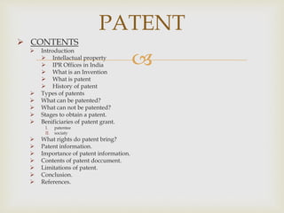 Patent ppt | PPTX