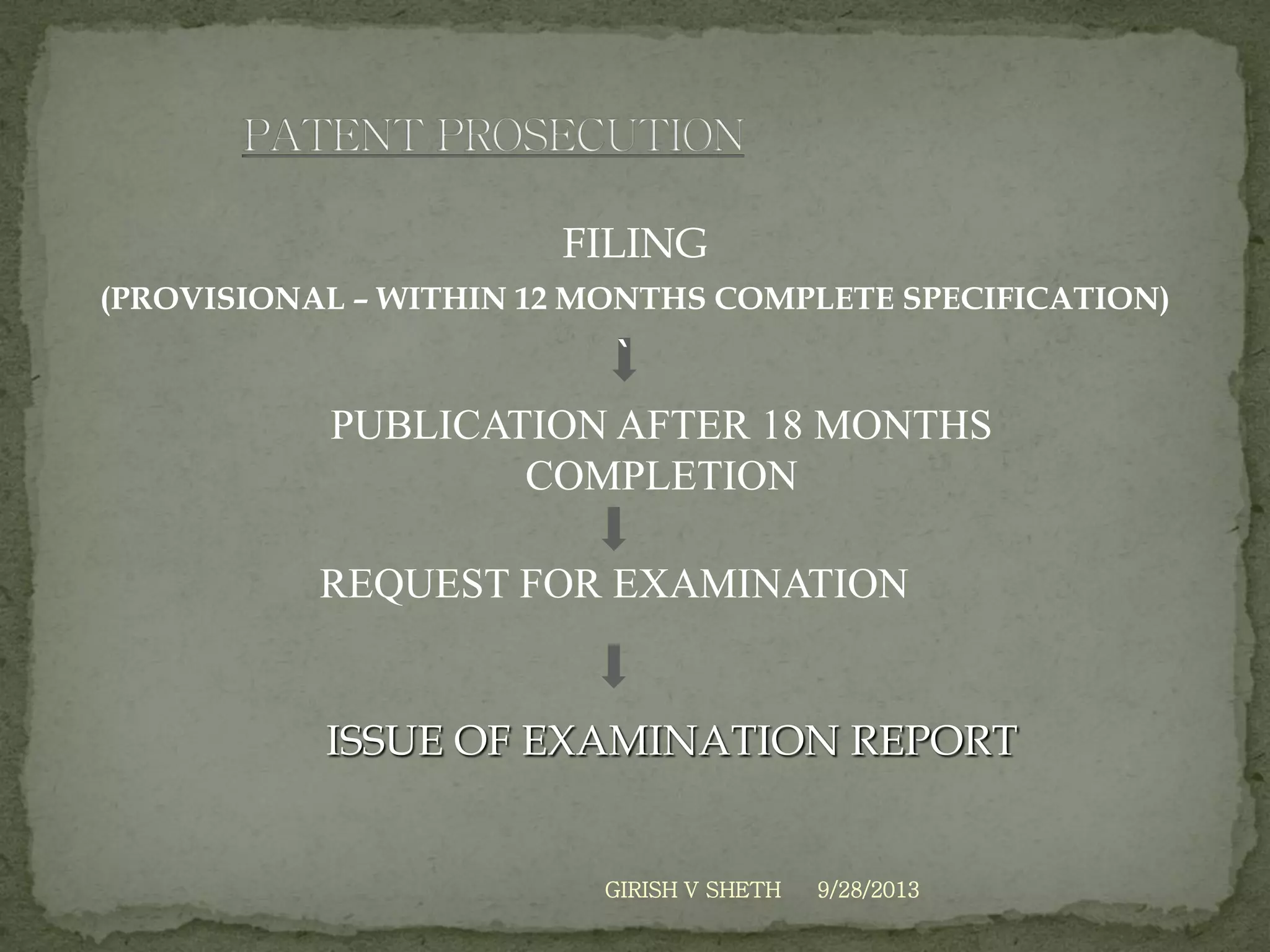 Patent presentation | PDF