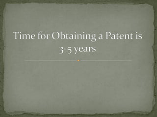 Patent presentation | PDF