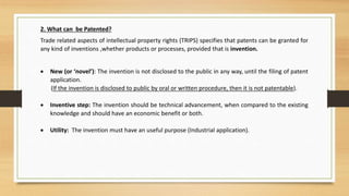 Patent presentation | PPTX