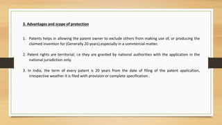 Patent presentation | PPT