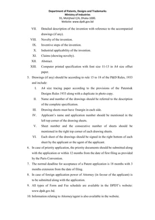 Patent procedure | PDF
