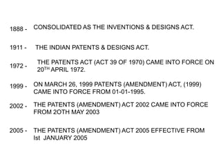 Patent processing & filling | PPTX