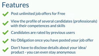 Patent Projects - features and benefits | PDF