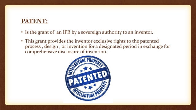 Patent protection for biological inventions | PPTX
