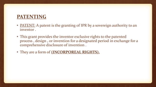 Patent protection for biological inventions | PPTX