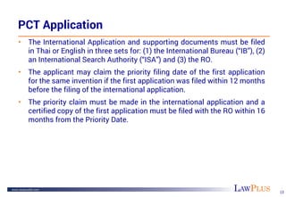 Patent Registration in Thailand | PDF