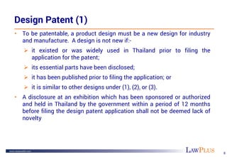 Patent Registration in Thailand | PDF
