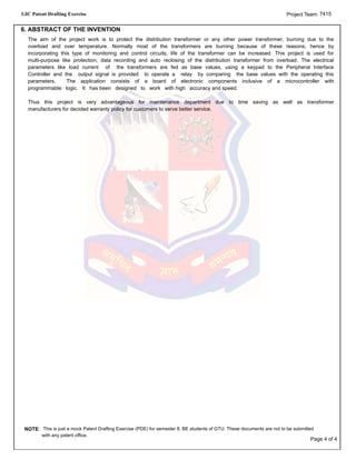 Patent registaration | PDF