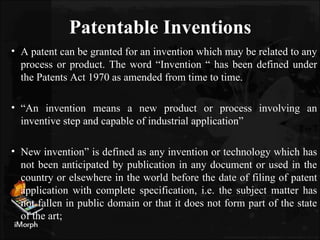 Patent registration in india | PPT
