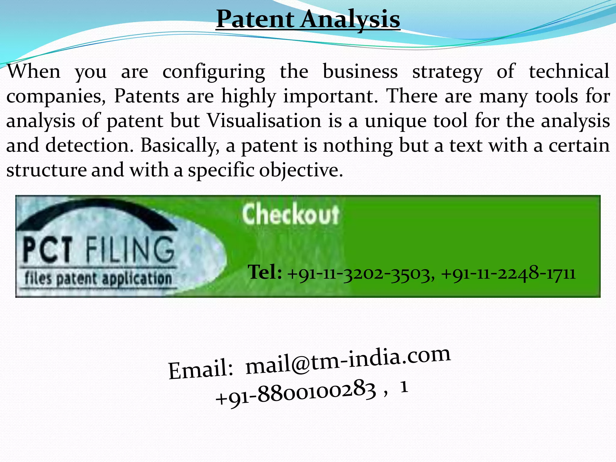 Patent registration process in india: 08800100281 | PPTX