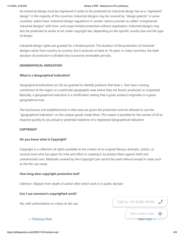 Understanding Intellectual Property Rights (IPR): A Complete Guide | PDF