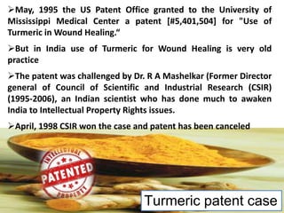 Patents (With Popular Indian Case Studies) | PPSX