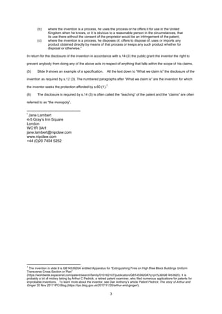 Patents 101 Part 1 The Basics | PDF