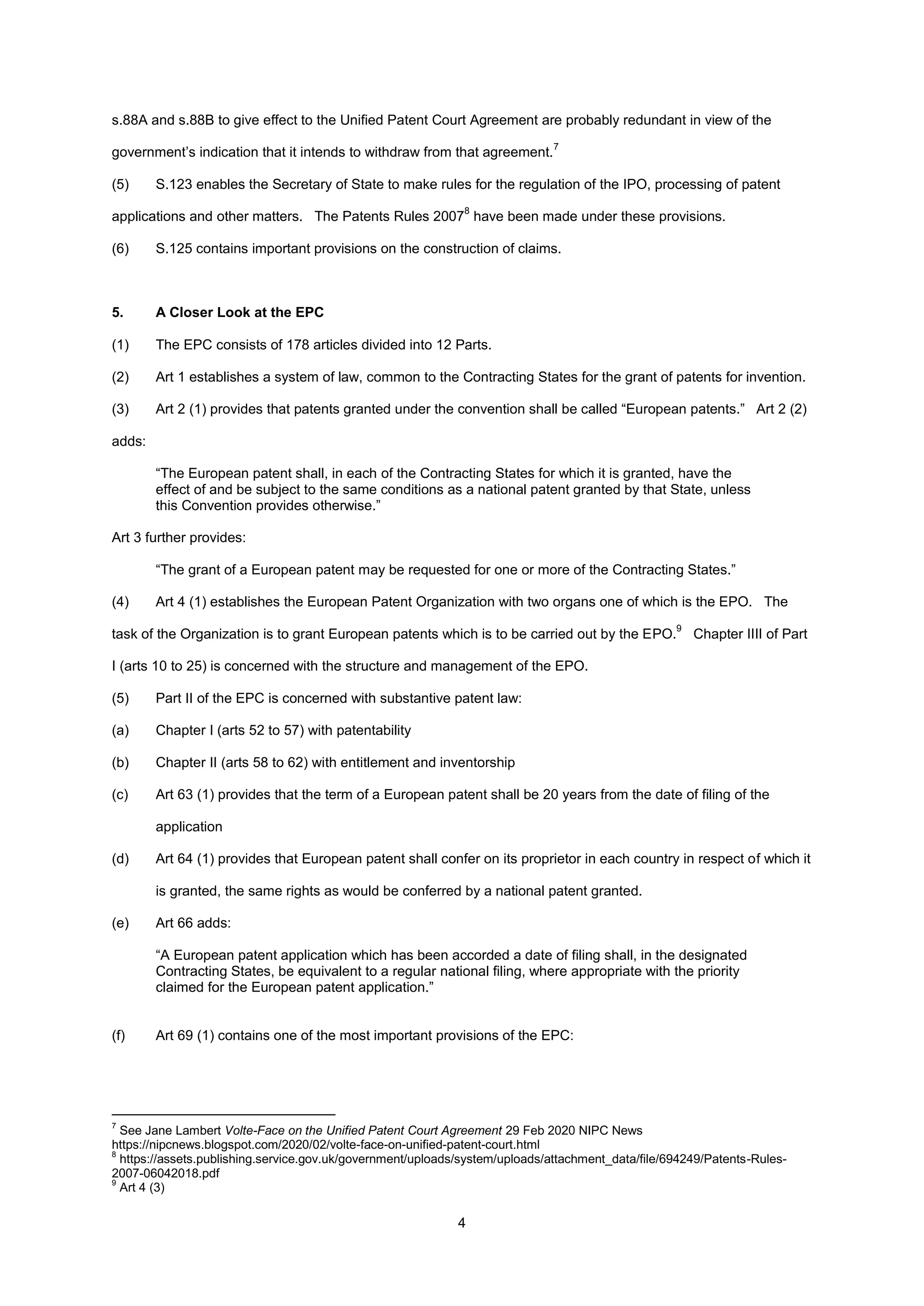 Patents 101 Part 2 The Law | PDF