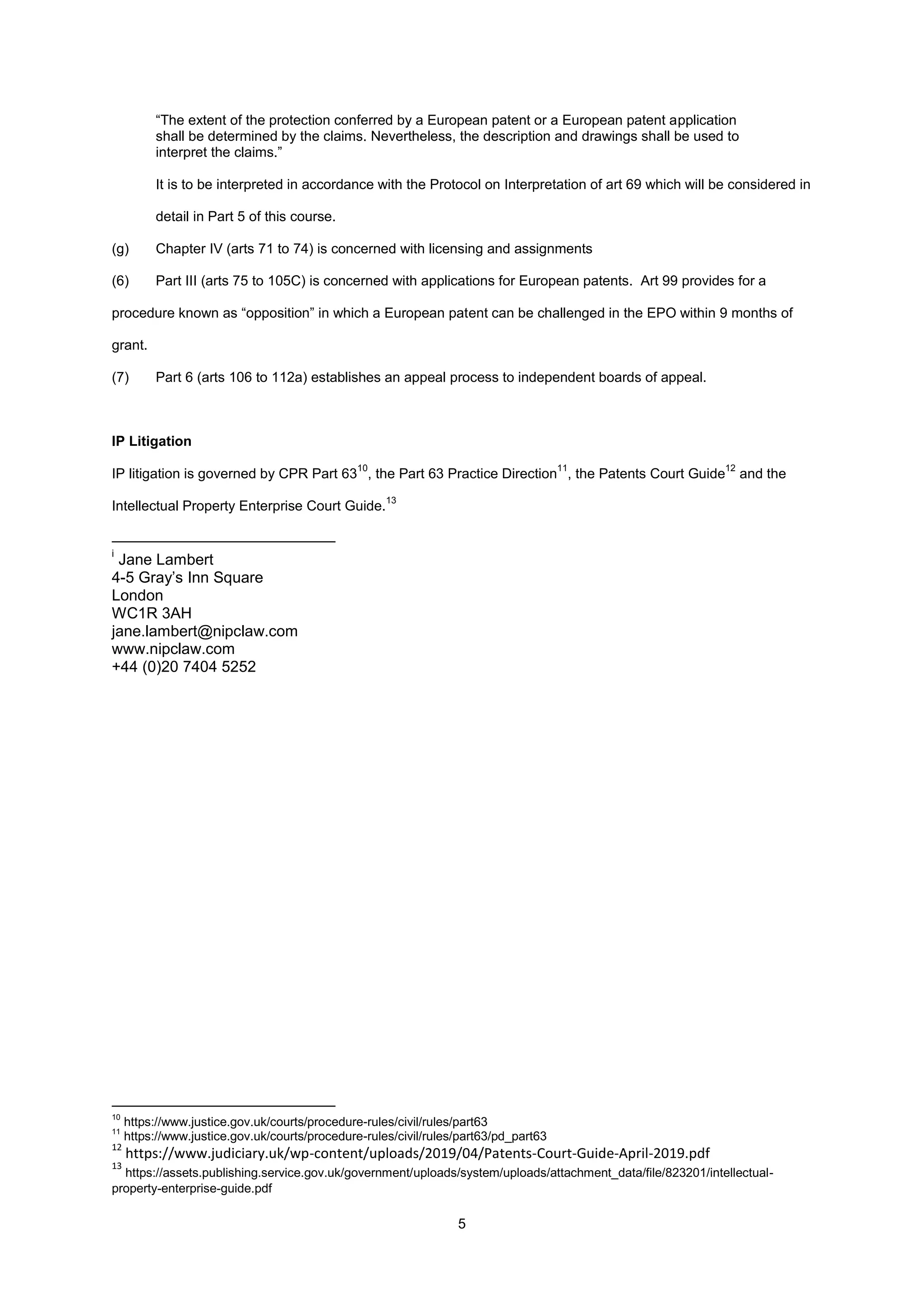 Patents 101 Part 2 The Law | PDF