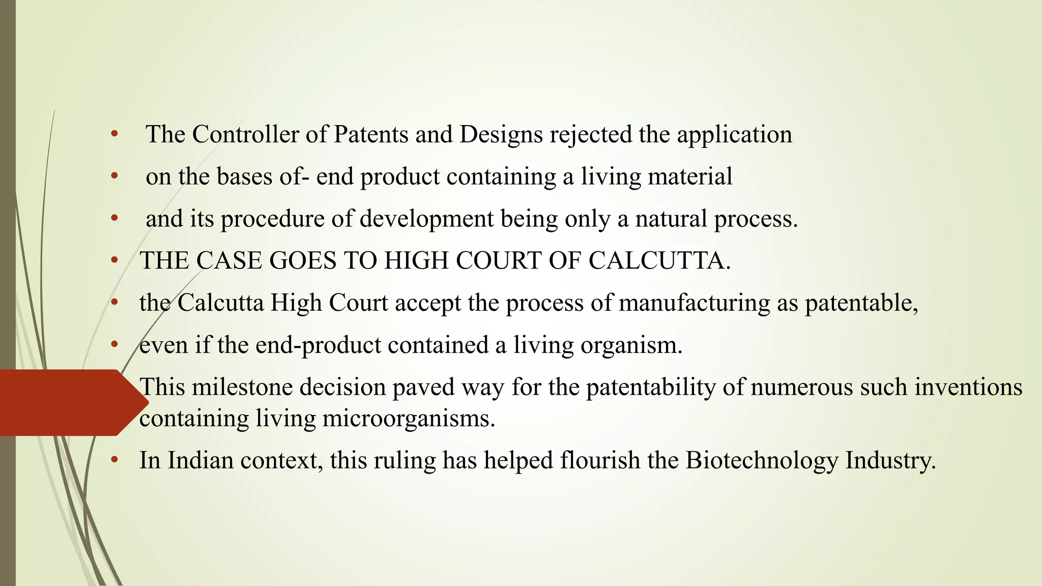 Patents and case study | PPTX