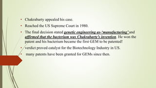Patents and case study | PPTX