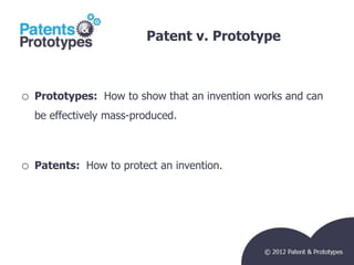 Patents & Prototypes | PPTX