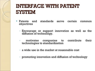 Patents and standards | PPT