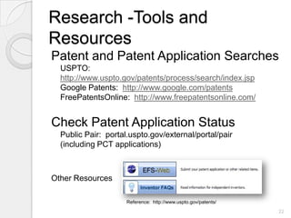 Patents and Introduction | PPSX