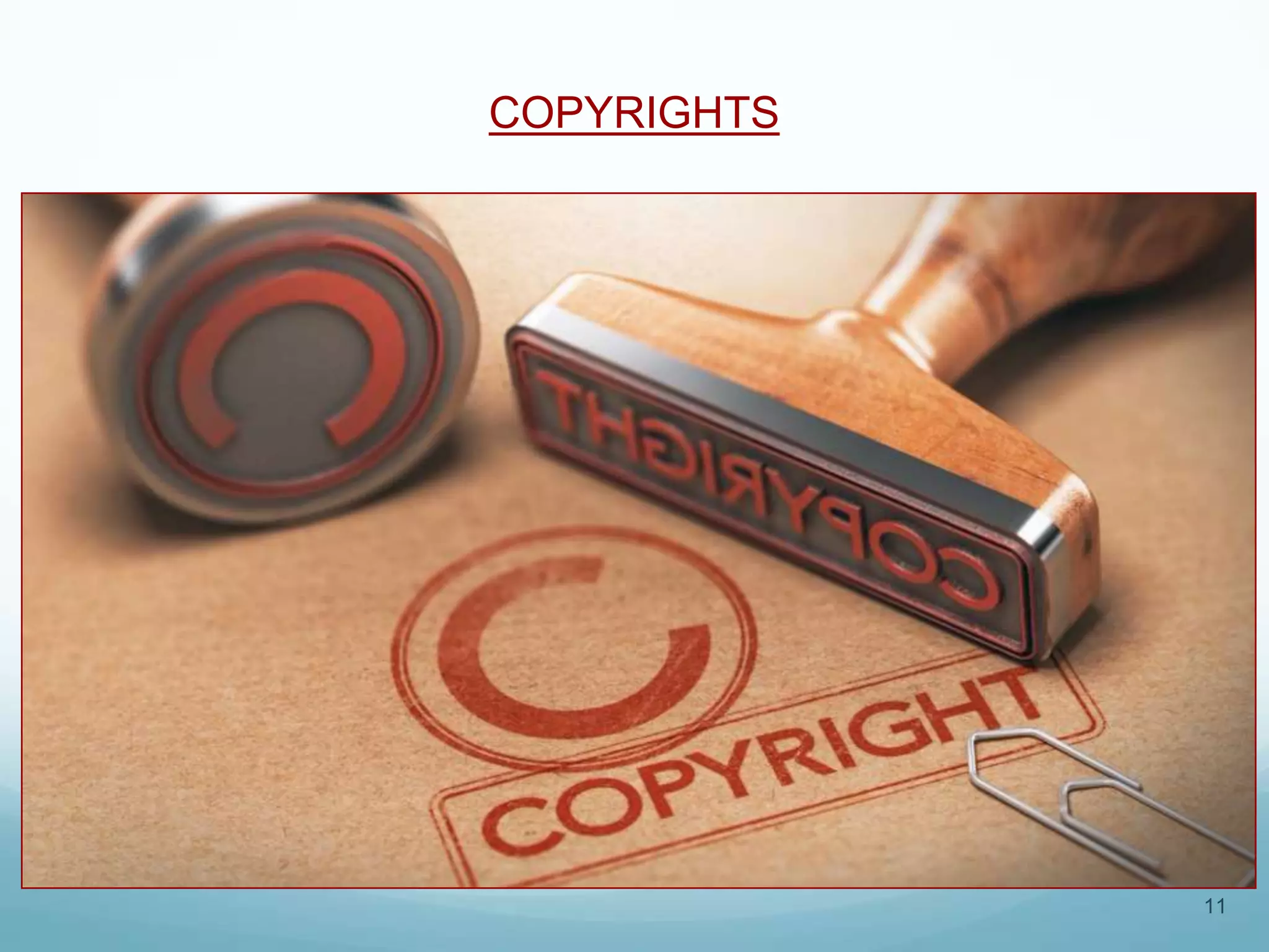 Patents, Copyrights, Trademarks | PPTX