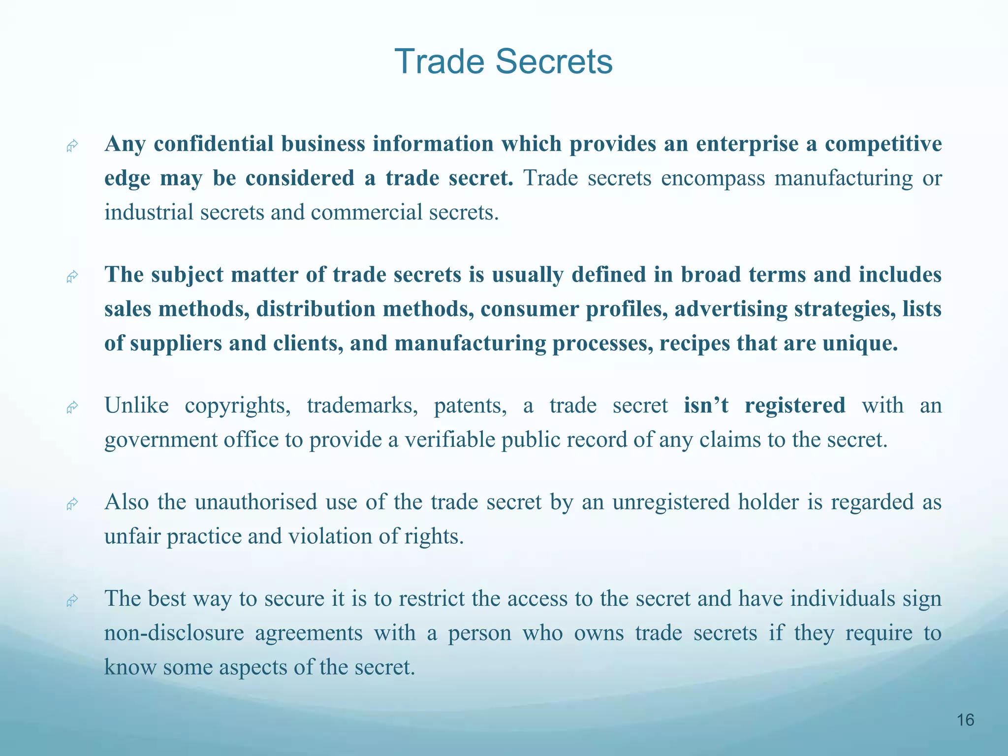 Patents, Copyrights, Trademarks | PPTX