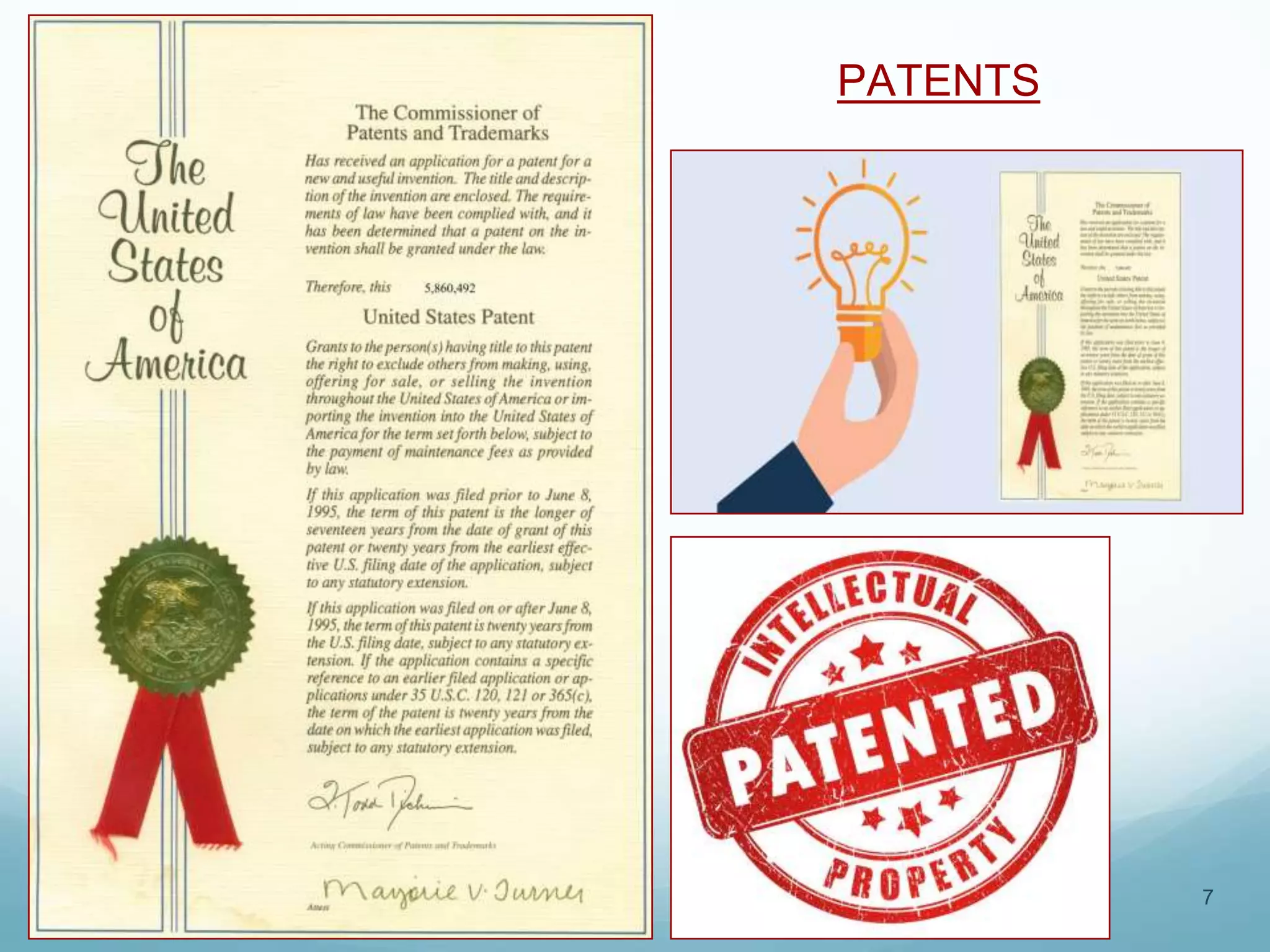 Patents, Copyrights, Trademarks | PPTX
