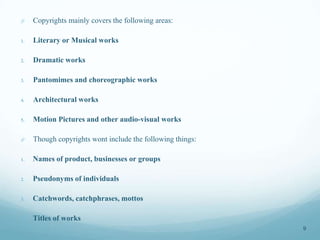 Patents, Copyrights, Trademarks | PPTX