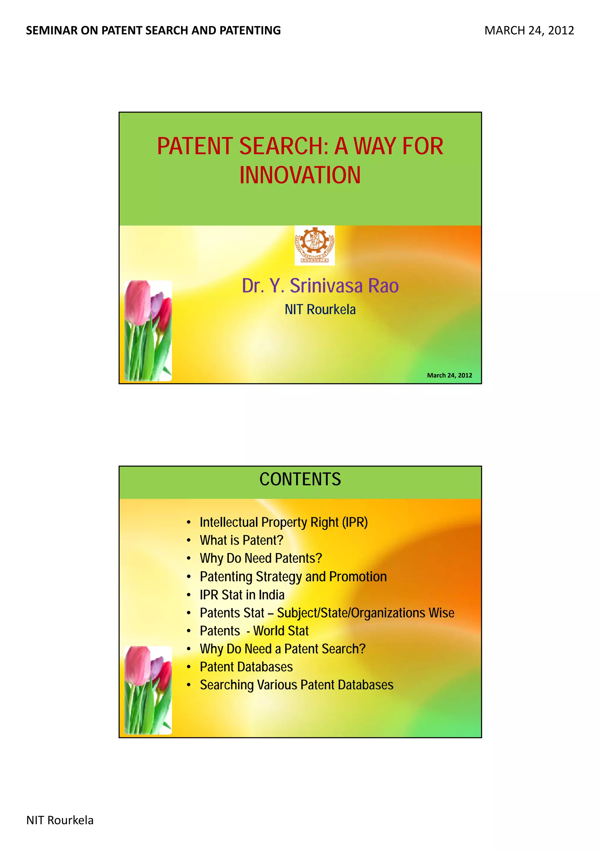 Patent searching a way for innovation24.03