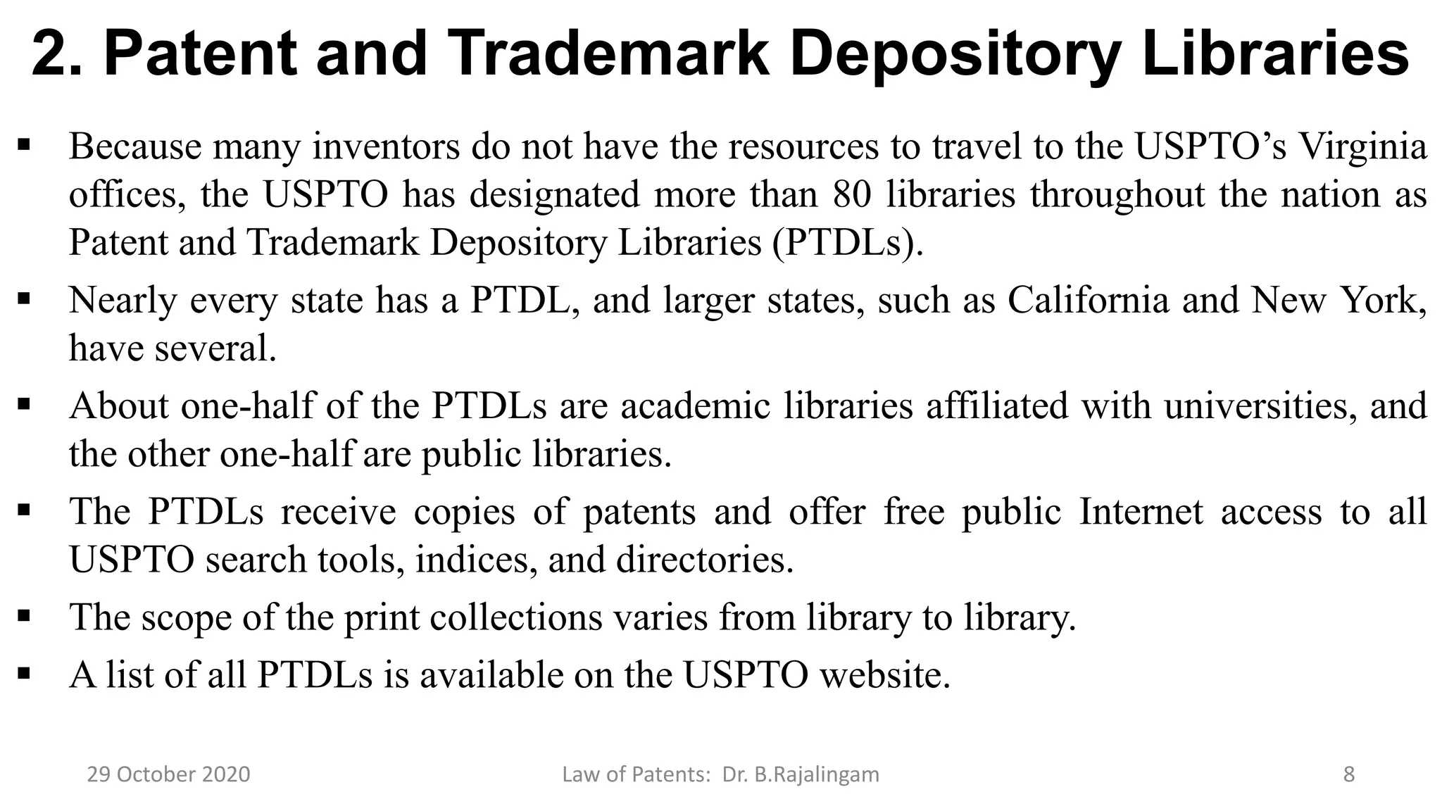 Patent searching process & ownership rights and transfer | PPTX