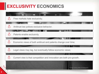 Patent strategy in the modern economy | PPTX