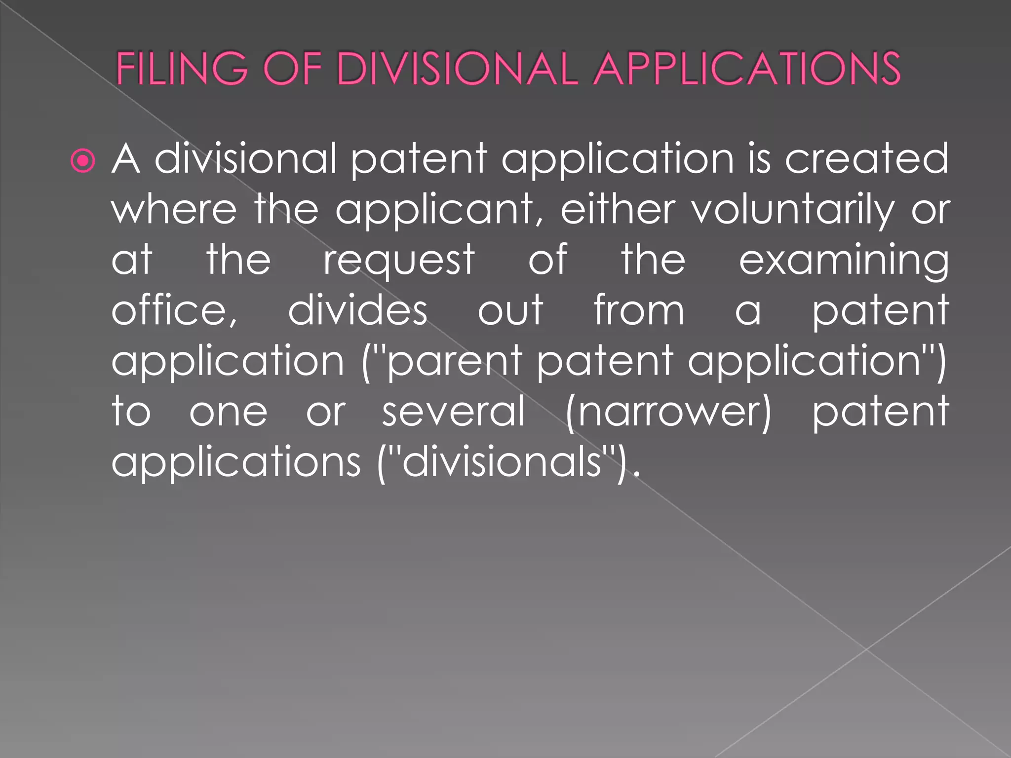 Patent thickets | PPTX