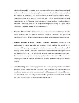 Patent Thickets: An Intertwining Web of Inventions | PDF