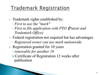 Patent & Trade mark | PPT