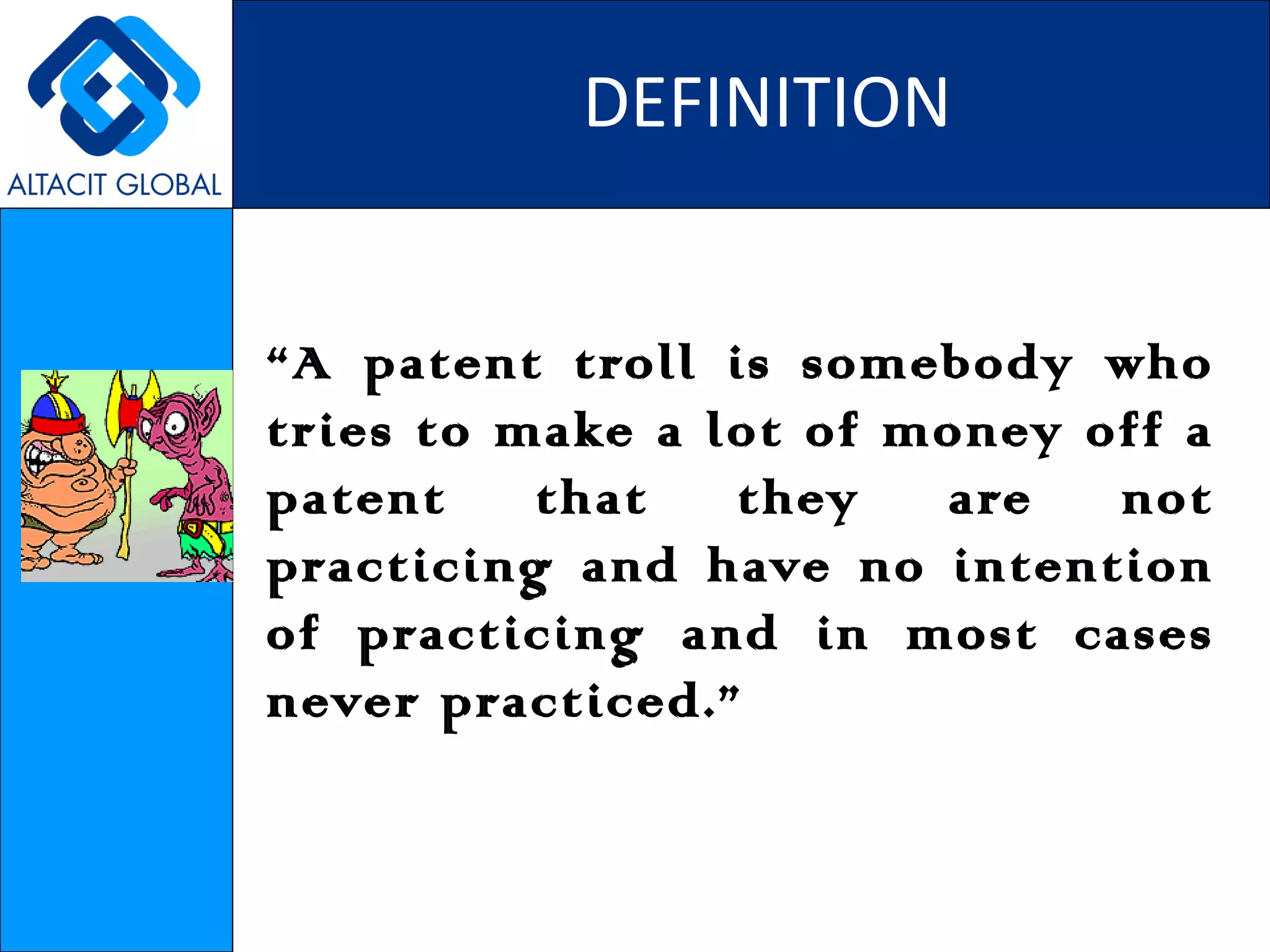 Patent troll | PPT