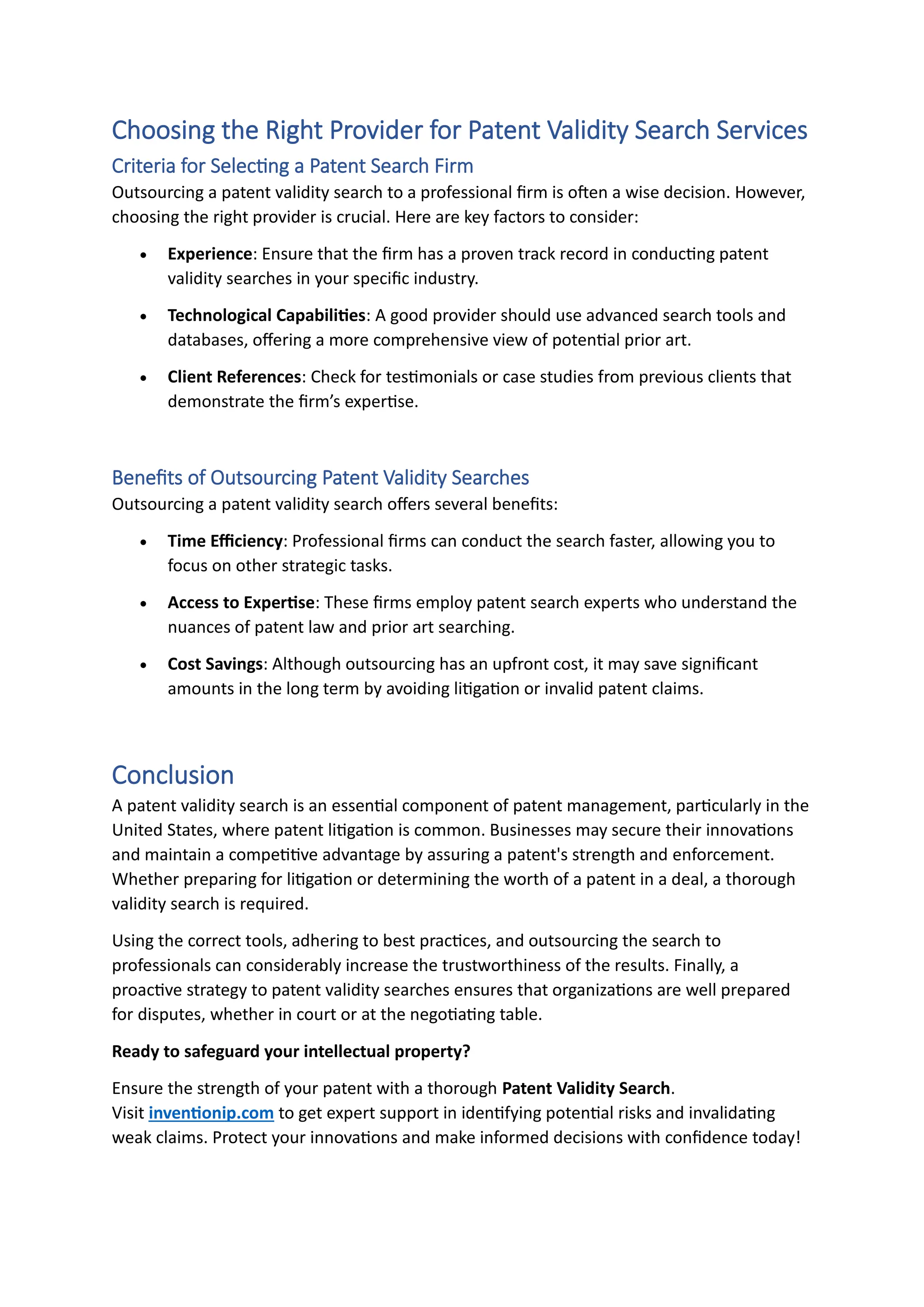 Patent Validity Search USA | Process, Tools & Best Practices Guide ...