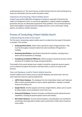Patent Validity Search USA | Process, Tools & Best Practices Guide ...