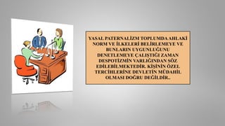 PATERNALİZM TÜRLERİ | PDF