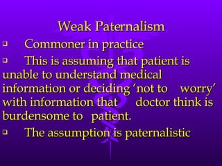 Paternalism | PPT