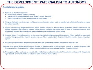 Paternalism v autonomy. | PPTX