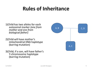 Paternity index | PPTX