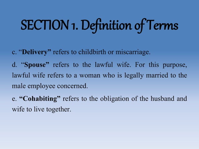 Paternity leave | PPTX