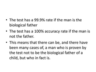 Paternity testing | PPTX