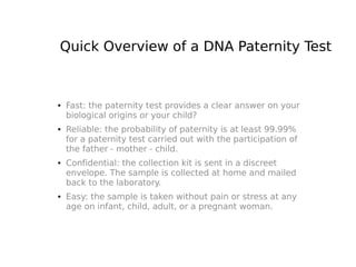 Paternity Testing Services Waco | PPT